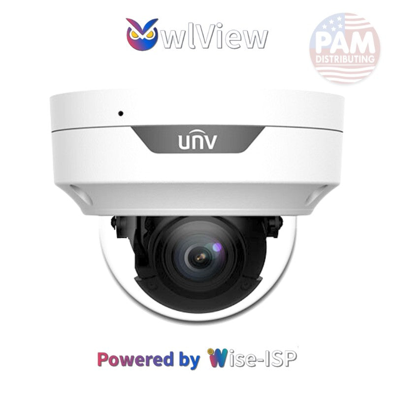 UNIVIEW IPC3514SR-ADF28KM-WP: 4MP (OwlView) ColorHunter Wise-ISP Fixed Dome Camera – PAM ...