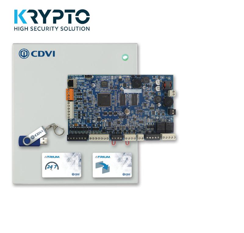 CDVI A22K: Atrium Hybrid 2-Door Access Controller – PAM Distributing Co