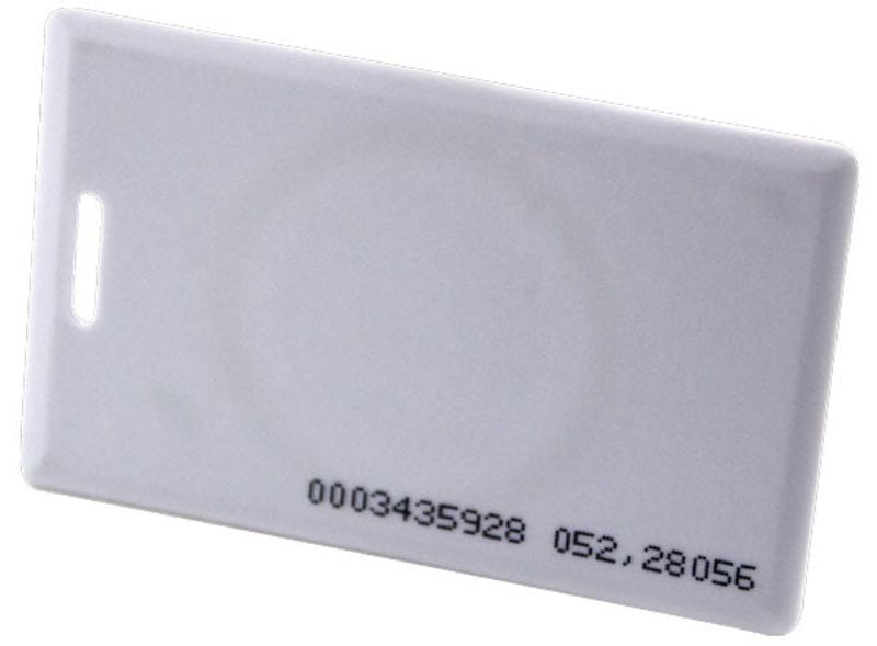 Zkteco ZKT-PROX-CARD-THICK: 125khz Proximity Card – PAM Distributing Co
