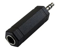 1/4" STEREO FEMALE JACK TO 3.5mm STEREO MALE PLUG – PAM Distributing Co