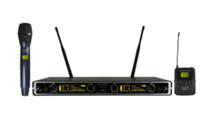 FACTOR FAC-WMX-2UHF-HB: Mic System Dual UHF Wireless – PAM Distributing Co