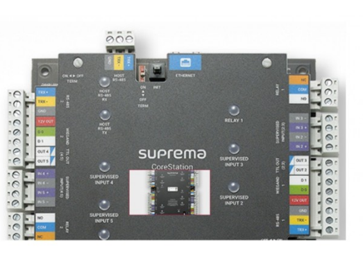 SUPREMA BIOMETRIC ACCESS CONTROLLER WITH 4 FINGERPRINT SLAVE READERS ...
