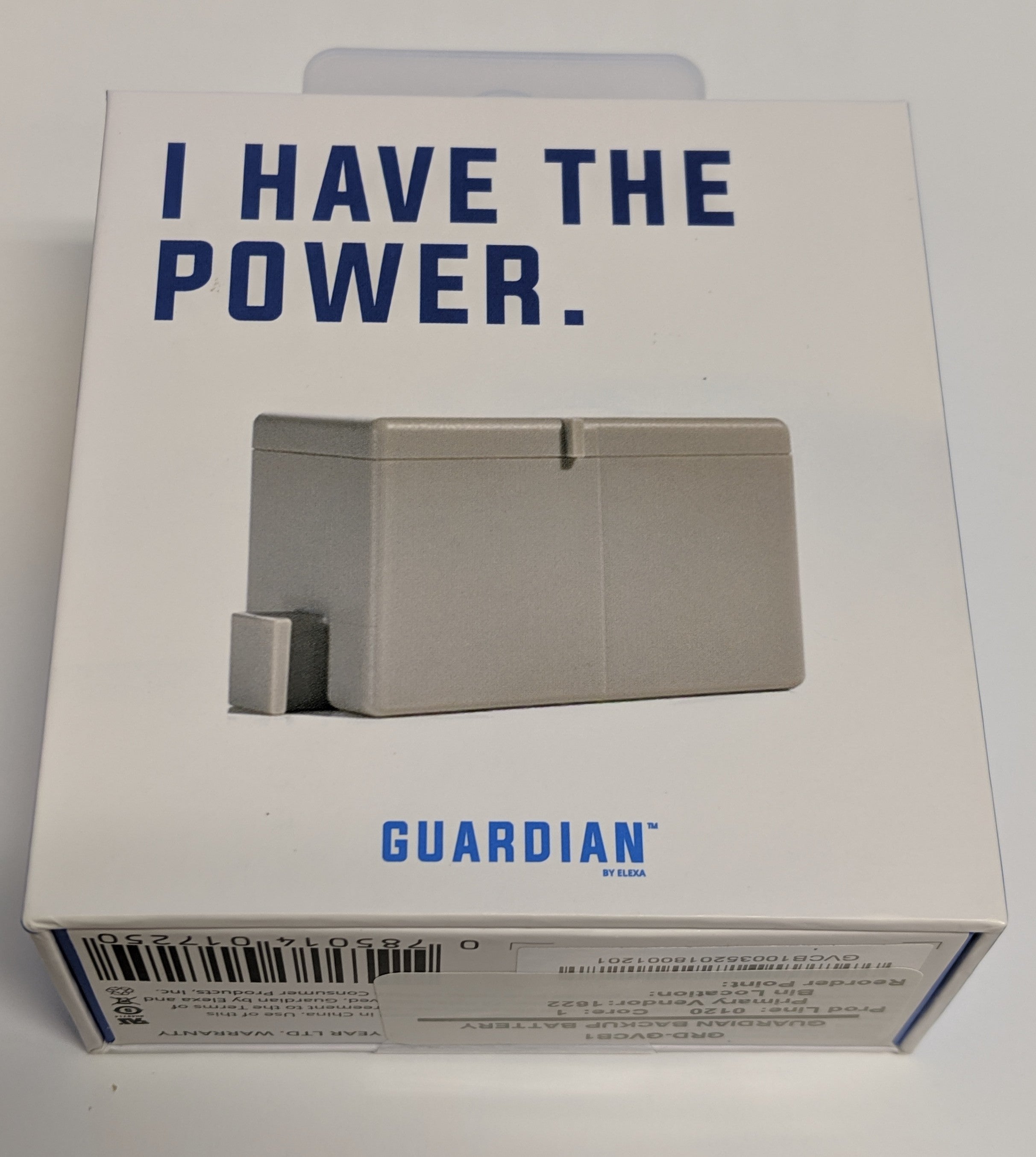 GRD-GVCB1 GUARDIAN BACKUP BATTERY – PAM Distributing Co