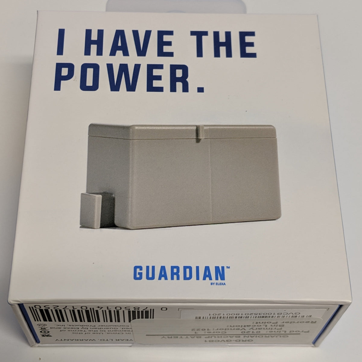 GRD-GVCB1 GUARDIAN BACKUP BATTERY – PAM Distributing Co
