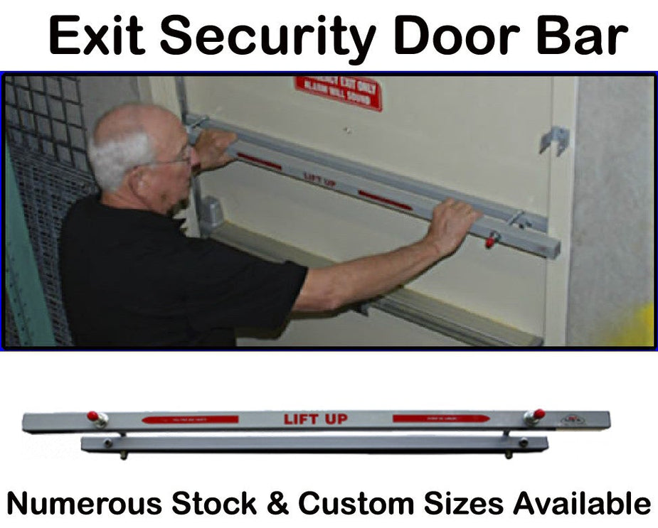 Door Bar 48" Exit Door Security Bar (Out Swing) – PAM Distributing Co